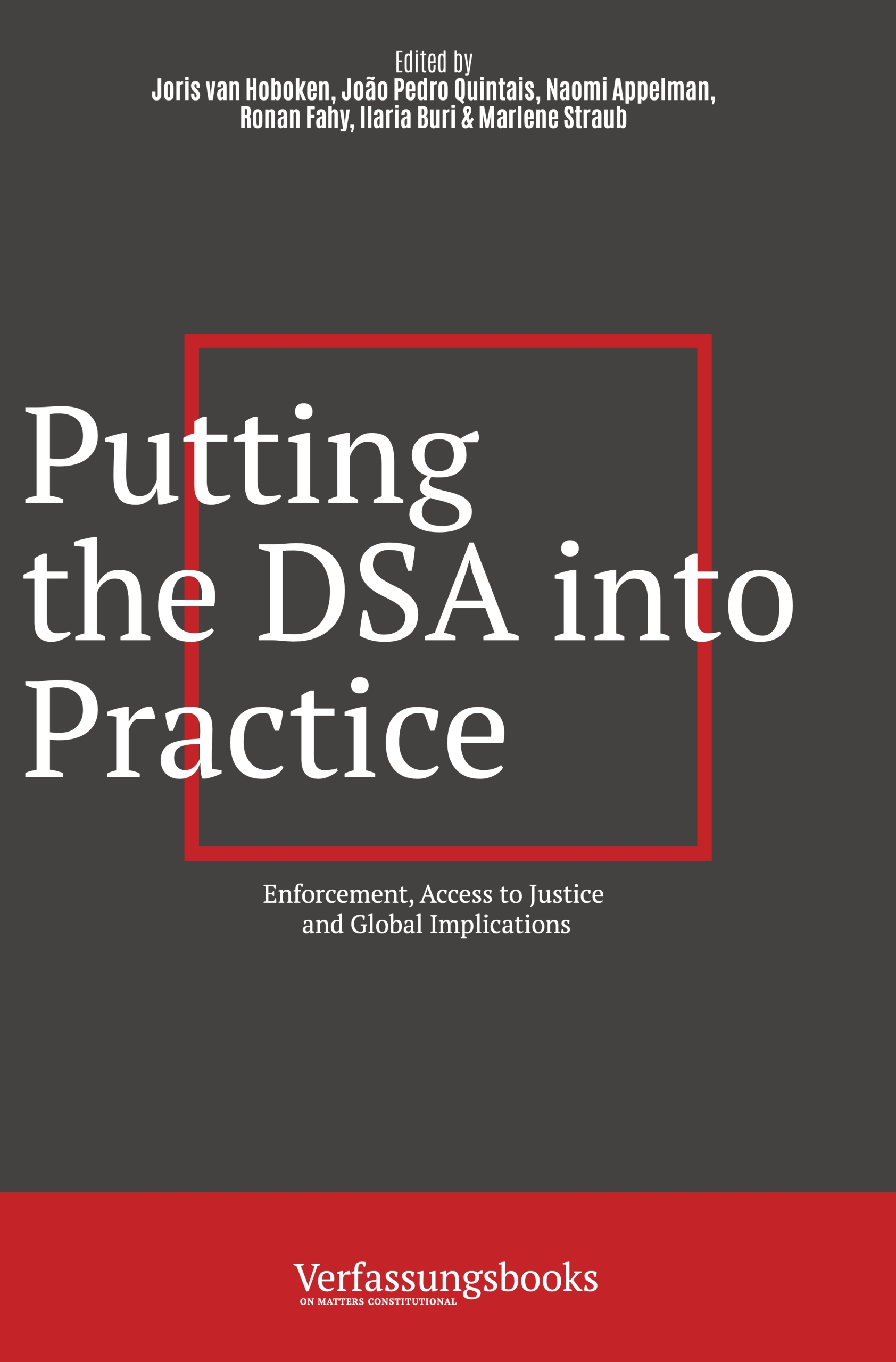 New open-access e-book “Putting the DSA into Practice: Enforcement ...